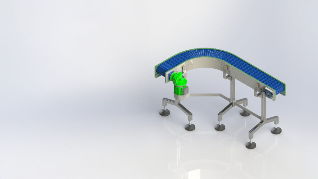 Radius Modular Conveyor Systems | Sai Samarth Engineering