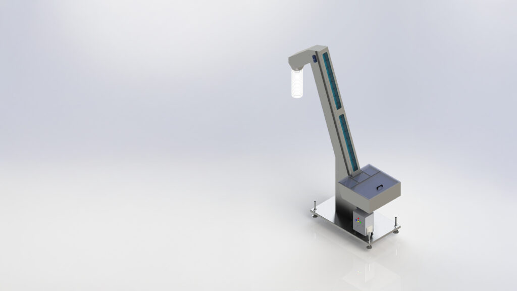 Cap Elevator Conveyor System | Sai Samarth Engineering